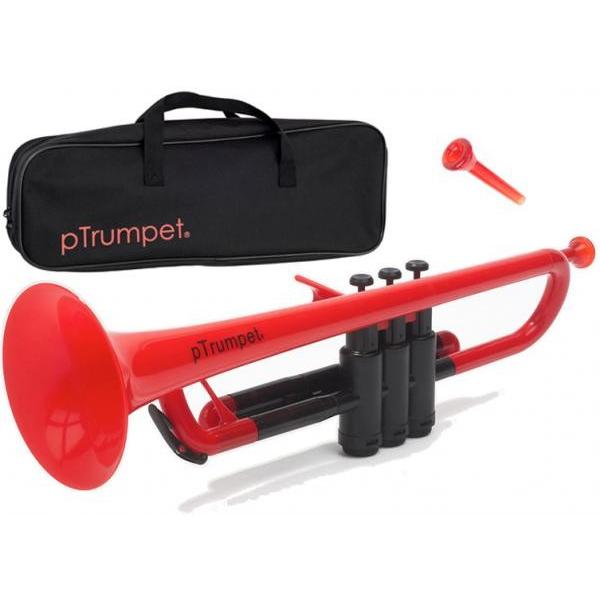 PINSTRUMENTS PTRUMPET1R レッド pTrumpet プラスチック トランペット 管楽器 Pトランペット B♭ trumpet red 北海道 沖縄 離島不可 : ワタナベ ...