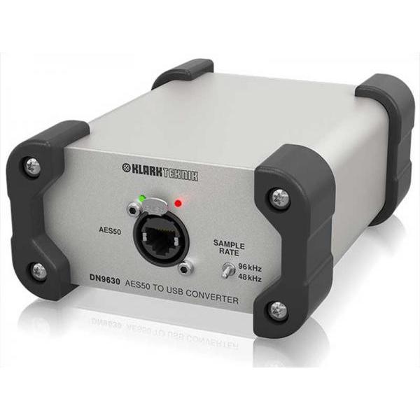 KLARK TEKNIK(クラークテクニック) DN9630 最大48 双方向チャンネル、AES50 - USB 2.0 コンバータ ...