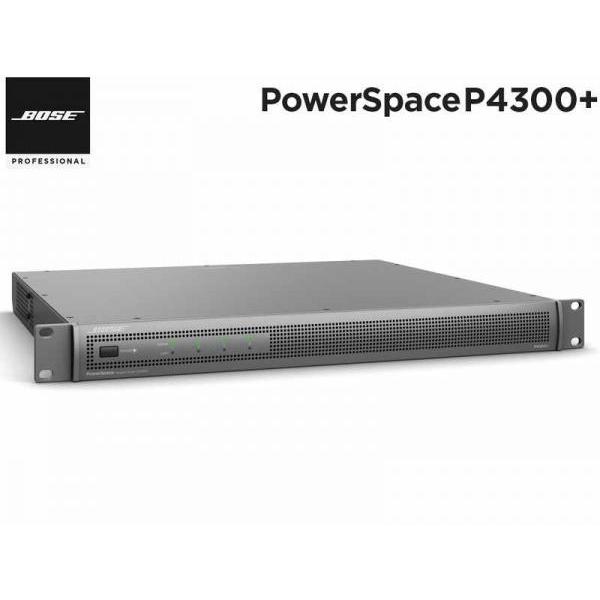 BOSE BOSE(ボーズ) P4300+ DSP搭載 パワーアンプ 300W × 4ch , 600W 2ch 商業空間 設備用途向け ...
