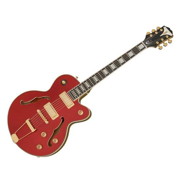 Epiphone（エピフォン） UpTown Kat ES Ruby Red Metallic アップタウンキャット セミホロウ エレキギター ...