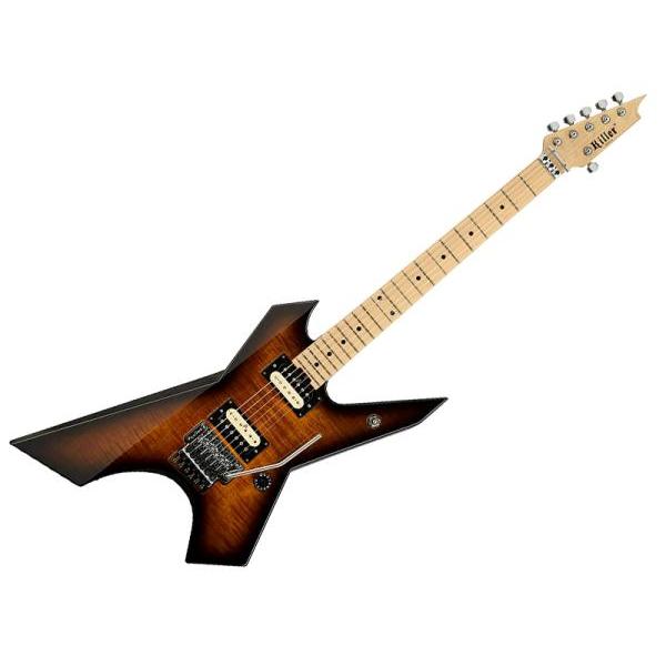 Killer(キラー) KG-Exploder II Flame Top BSエレキギター エクスプローダー フレイムトップ Brown Sunburst : ワタナベ楽器ヤフーSHOP ...