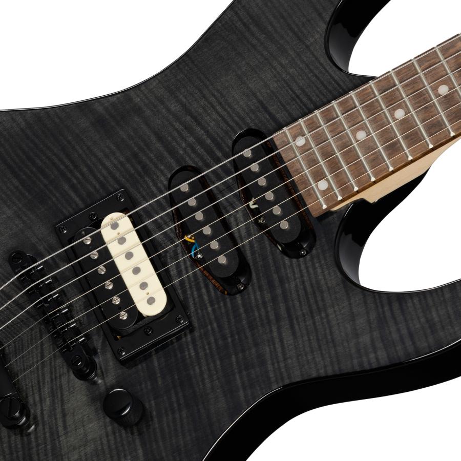 KRAMER(クレイマー) Striker Figured HSS Transparent Ebony ストライカー エレキギター ...