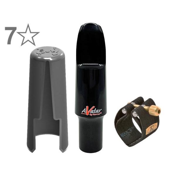Rovner 7☆ アヴァター テナーサックス マウスピース ラバー teor saxophone Mouthpiece Avatar Deep D collection 7ワンスター 7 ...