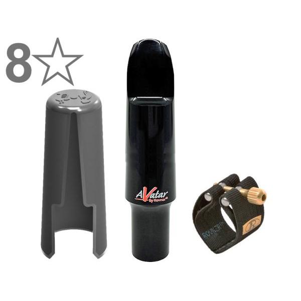 Rovner 8☆ アヴァター バリトンサックス マウスピース ラバー Baritone saxophone Mouthpiece Avatar Deep D collection 8ワン ...