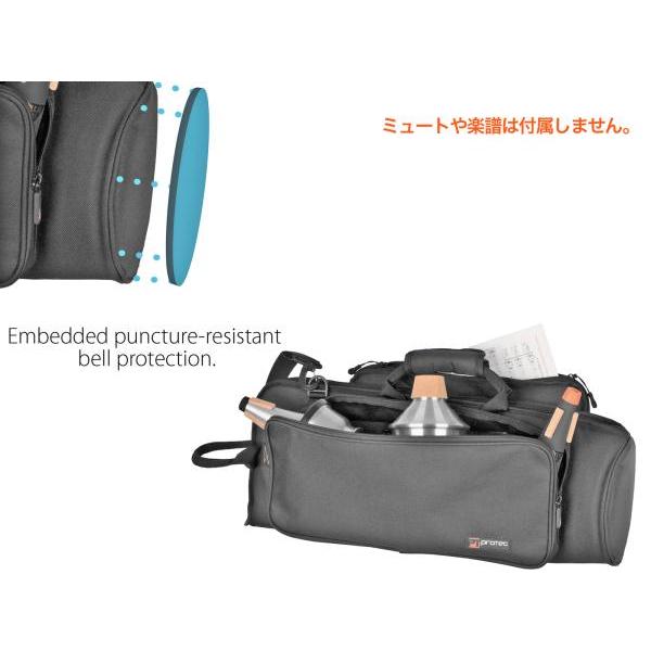 PROTEC(プロテック) PL238 B♭ トランペット ケース ブラック ギグバッグ ショルダー リュック Bb Trumpet case 北海道 沖縄 離島不可 : ワタナベ楽器ヤフー ...