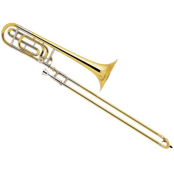 Vincent Bach 42B GL トロンボーン B♭/ F テナーバストロンボーン ラッカー イエローブラス 太管 管楽器 Tenor Bass Trombones 42BGL 北海道 ...
