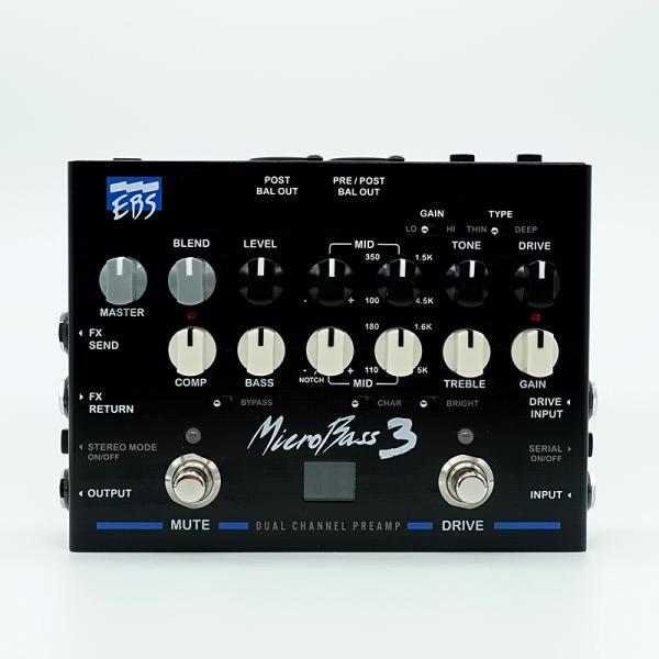 EBS(イービーエス) MicroBass 3 / 2-Channel Professional Outboard Preamp : ワタナベ楽器ヤフーSHOP - 通販 - Yahoo!ショッピング
