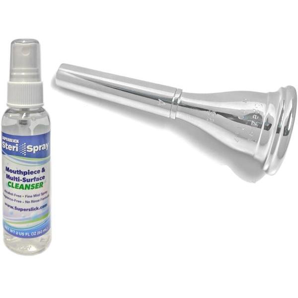 B.TilZ S8 フレンチホルン マウスピース アメリカンシャンク 銀メッキ 211 french horn American shank SP mouthpiece セット B 北海道 ...