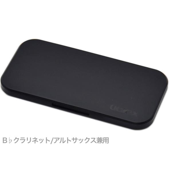 GALAX(ギャラックス) GC-AB アルミ製 リードケース 黒 ブラック アルトサックス 8枚 Bbクラリネット 10枚 リード 収納 ...