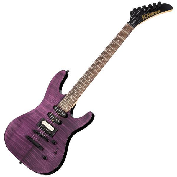 KRAMER(クレイマー) Striker Figured HSS Transparent Purple ストライカー エレキギター ...