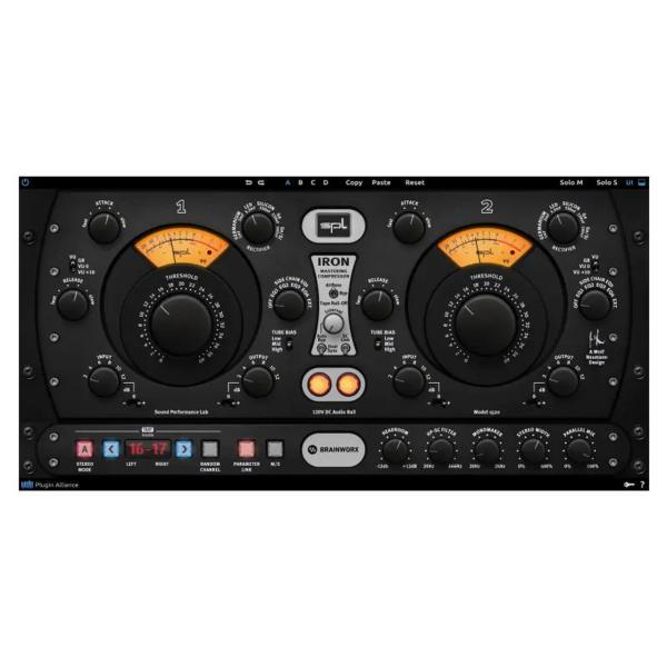 Plugin Alliance(プラグインアライアンス) SPL IRON ダイナミクス コンプレッサー エフェクト プラグイン : ワタナベ ...