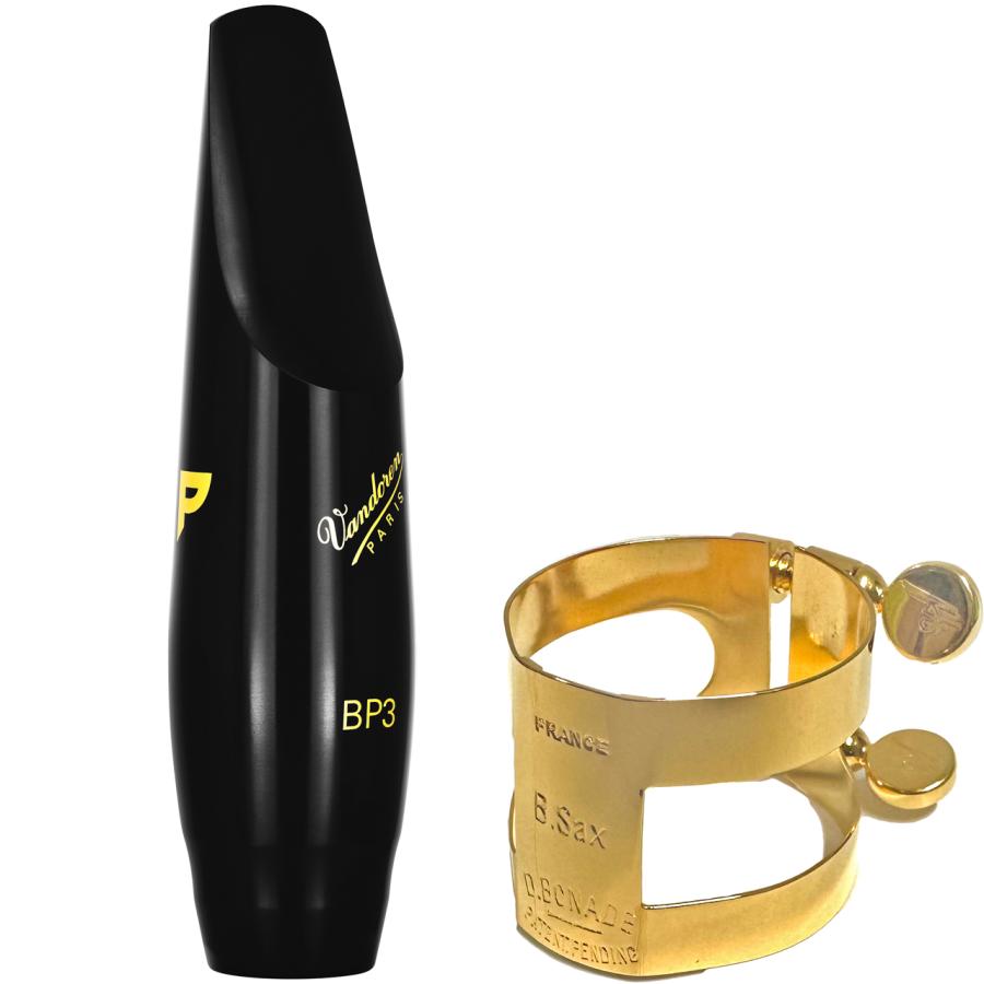 vandoren SM933 バリトンサックス ラバー マウスピース BP3 プロファイル PROFILE baritone sax Mouthpieces BONADEリガチャー セット A ...