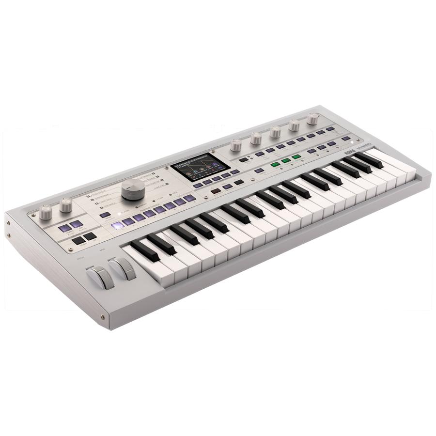 KORG KORG(コルグ) 数量限定 専用ケース付き microKORG2 Metallic White MK-2 MWH メタリックホワイト : ワタナベ楽器ヤフーSHOP - 通販 ...