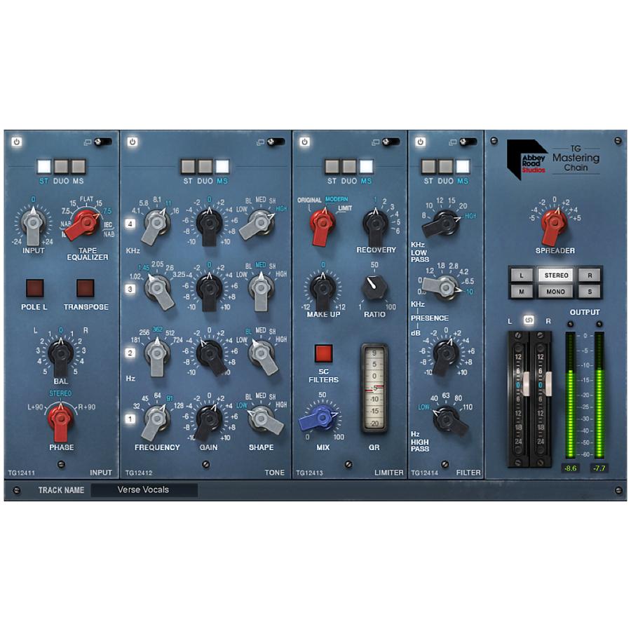 WAVES(ウェイブス) Abbey Road TG Mastering Chain プラグインエフェクト DAW DTM : ワタナベ楽器 ...
