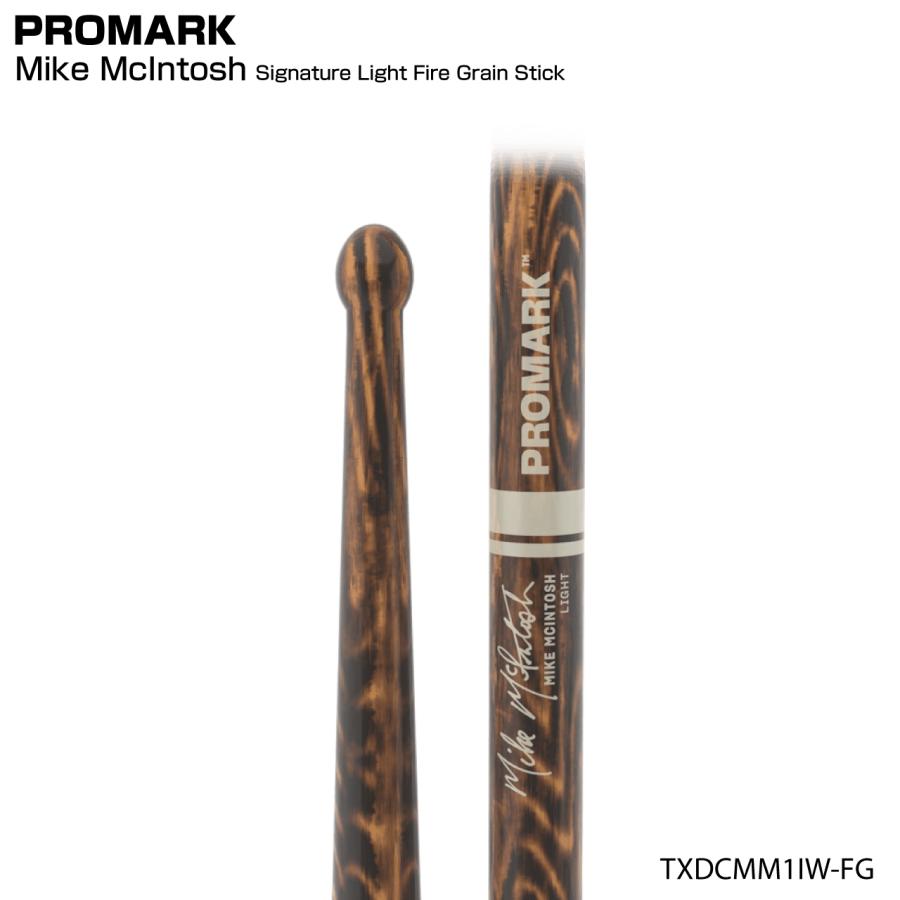 pro-mark(プロマーク) TXDCMM1IW-FG 1ペア Mike McIntosh Signature Light Fire ...