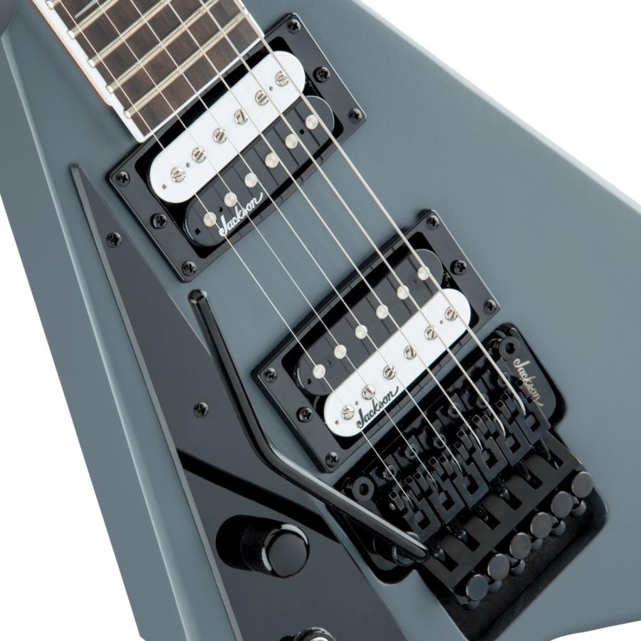 Jackson(ジャクソン) 左用 Rhoads JS32 LH Satin Gray レフトハンド エレキギター ランディ・ローズ JS ...