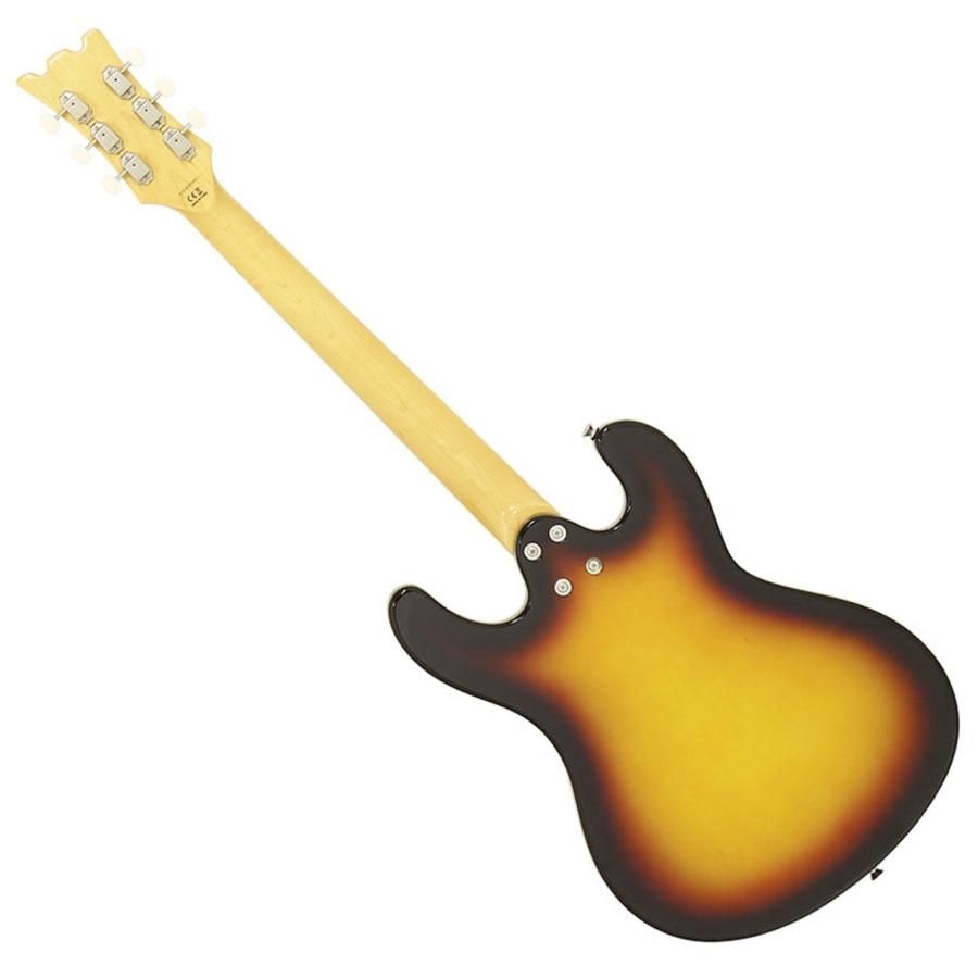 Aria Pro II(アリアプロ2) DM-206 3TS レトロ・クラシック エレキギター : ワタナベ楽器ヤフーSHOP - 通販 ...