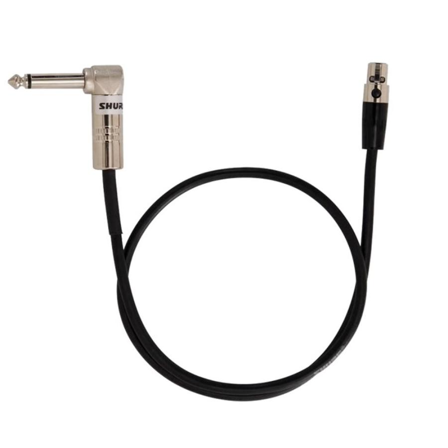 SHURE SHURE(シュア) WA304 ボディパック型送信機用 楽器用ケーブル フォンコネクター形状：L字タイプ : ワタナベ楽器ヤフー ...