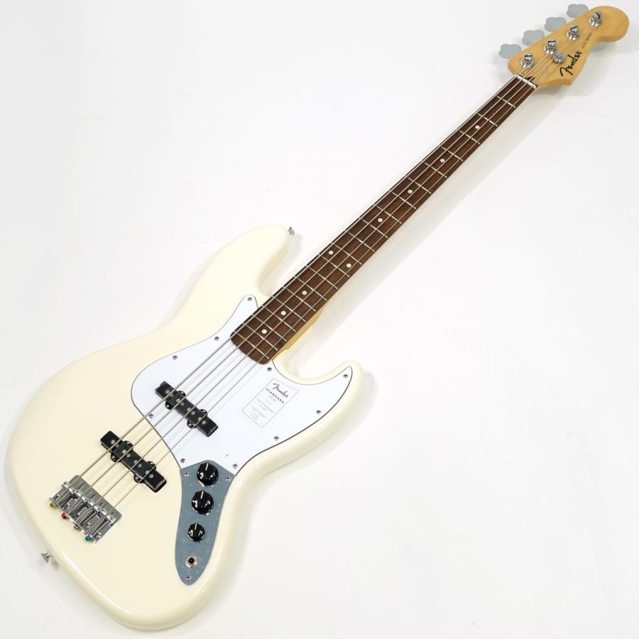 Fender（フェンダー） Standard Jazz Bass Olympic White LRL スタンダード・ジャズベース : ワタナベ楽器ヤフーSHOP - 通販 - Yahoo!ショッピング