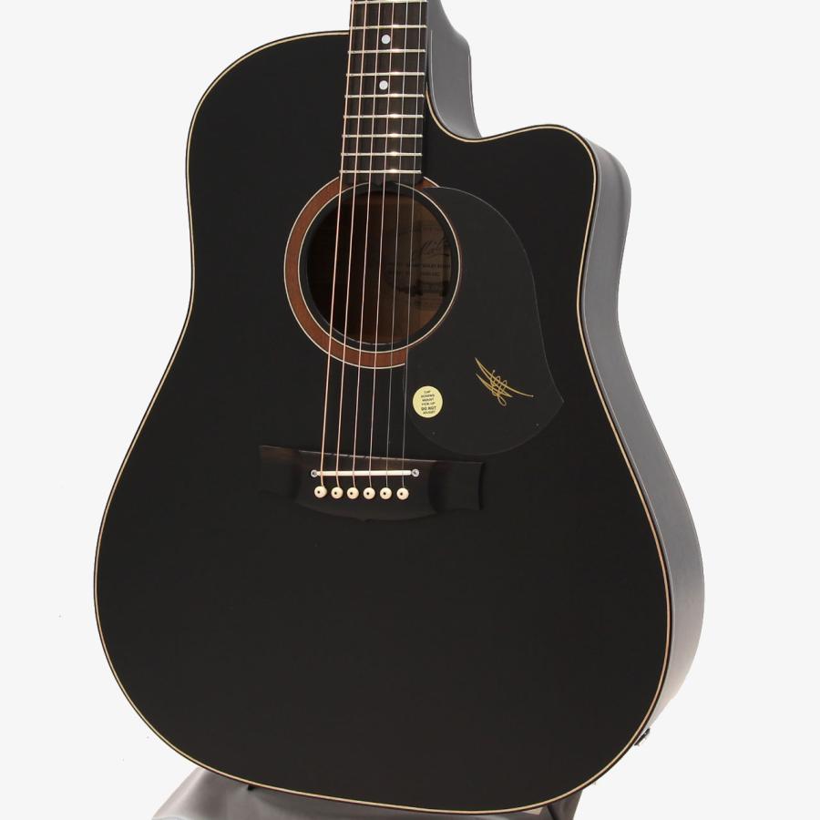 Maton Guitars(メイトンギターズ) SRS60C Solid Black アコースティックギター エレアコ 特注カラーモデル ...