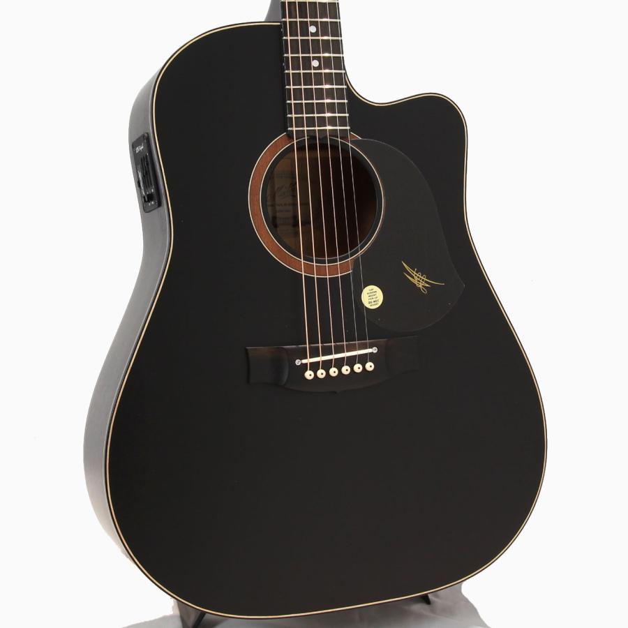 Maton Guitars(メイトンギターズ) SRS60C Solid Black アコースティックギター エレアコ 特注カラーモデル ...