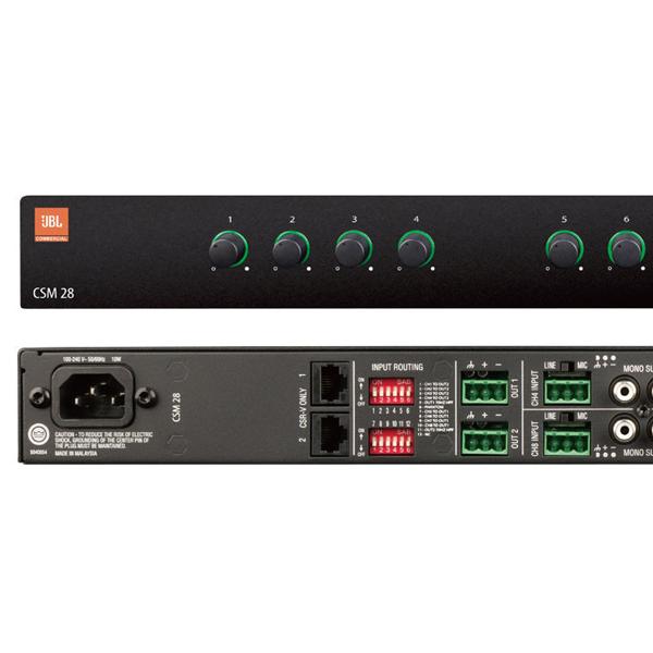 JBL（ジェイビーエル） CSM 28 設備用ミキサー【11月28日時点、僅少数在庫あり 】 : ワタナベ楽器ヤフーSHOP - 通販 ...