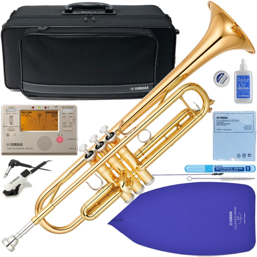 YAMAHA YAMAHA(ヤマハ) 5年保証サービス対象 YTR-4335G2 トランペット B♭ ラッカー ゴールドブラスベル 管楽器 YTR-4335Gll セットD 以下対応不可 ...