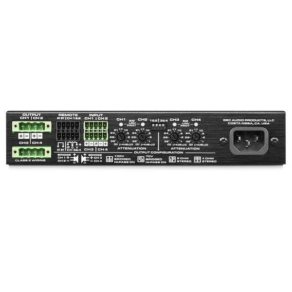 QSC(キューエスシー) SPA4-60 設備向け パワーアンプ : ワタナベ楽器ヤフーSHOP - 通販 - Yahoo!ショッピング