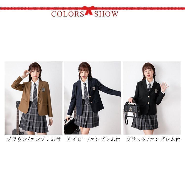 制服ブレザー 2つボタンジャケット ワッペン付き 女子高生 制服ブレザー 2つボタンジャケット ワッペン付き 女子高生