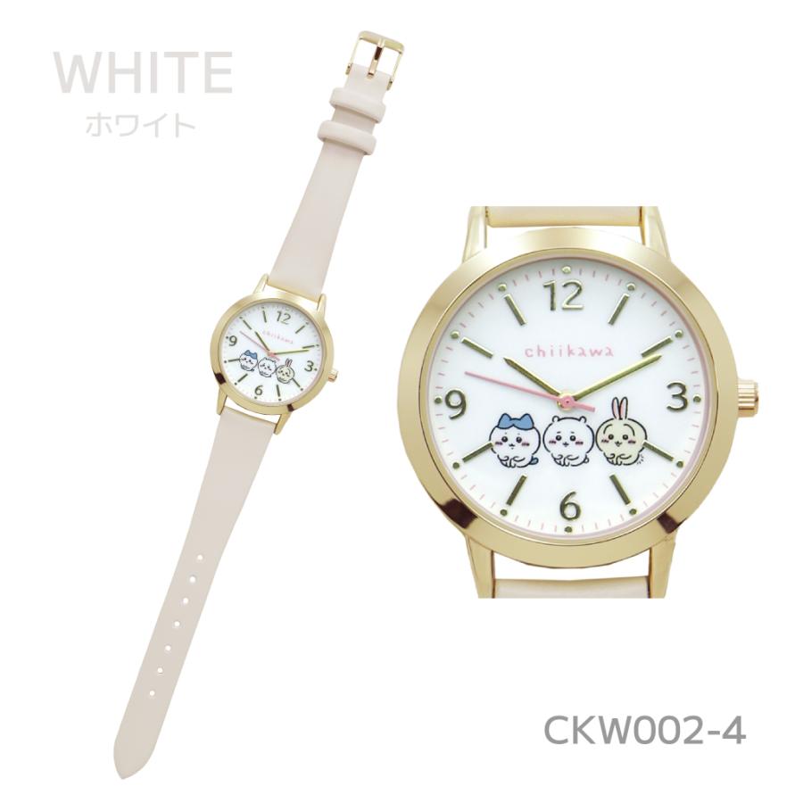 field work（フィールドワーク） 【即納】ちいかわ カジュアルウォッチ ハチワレ うさぎ CKW002 腕時計 レザーベルト ...