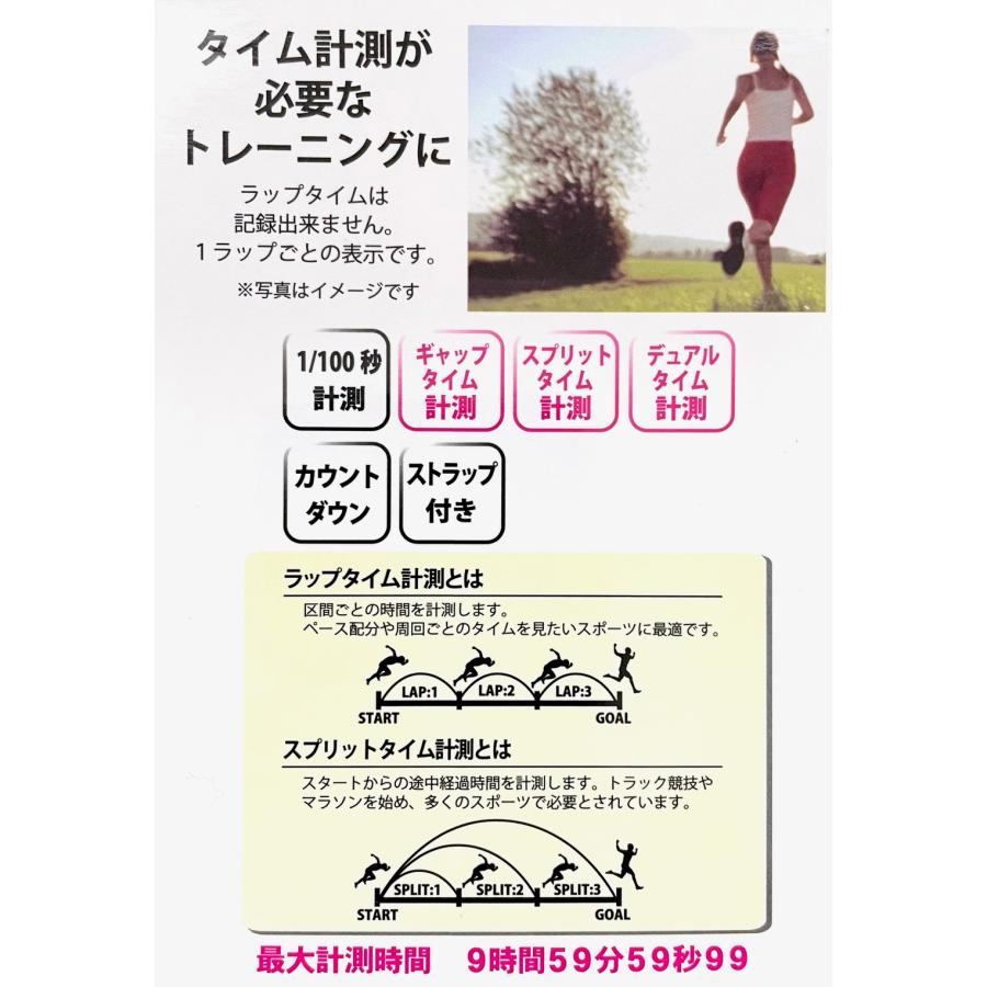 TELVA 【即納】 CREPHA クレファ テルバ ストップウォッチ 3色対応（ ブラック / クリアブルー クリア） TEV-4013 : WATCH INDEX - 通販 - Yahoo ...