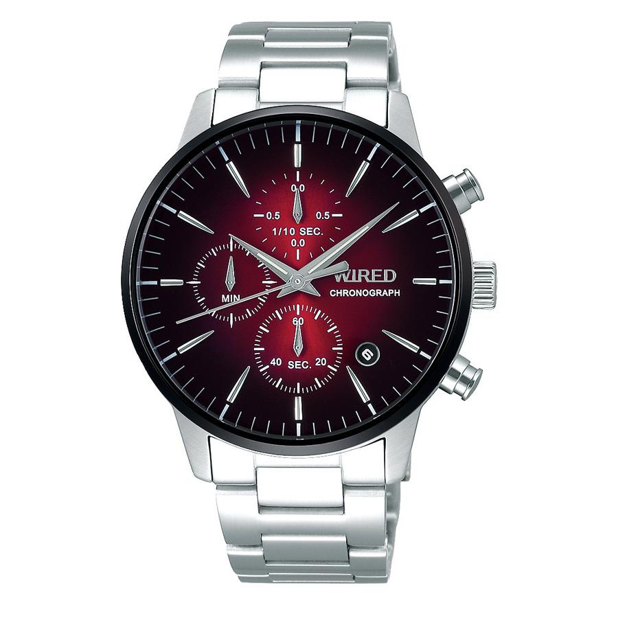 WIRED セイコー ワイアード 腕時計 SEIKO 時計 メンズ レッド WIRED セイコー ワイアード 腕時計 SEIKO 時計 メンズ レッド