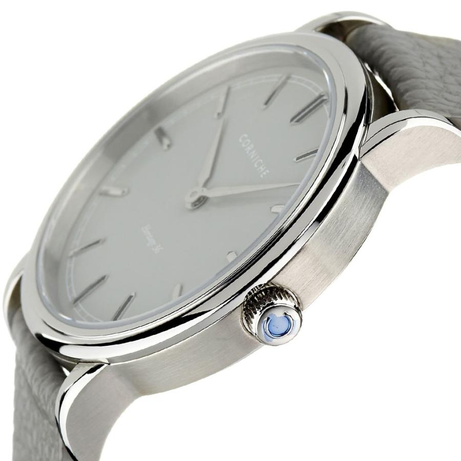CORNICHE コーニッシュ ウォッチ 腕時計 ヘリテージ36 WATCH 時計 Heritage 36 レディース グレー CW-H36 ...