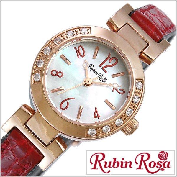 RubinRosa時計 ルビンローザ腕時計 Rubin Rosa 腕時計 ルビン ローザ 時計 :R504PWHRD:正規腕時計の専門店 ...