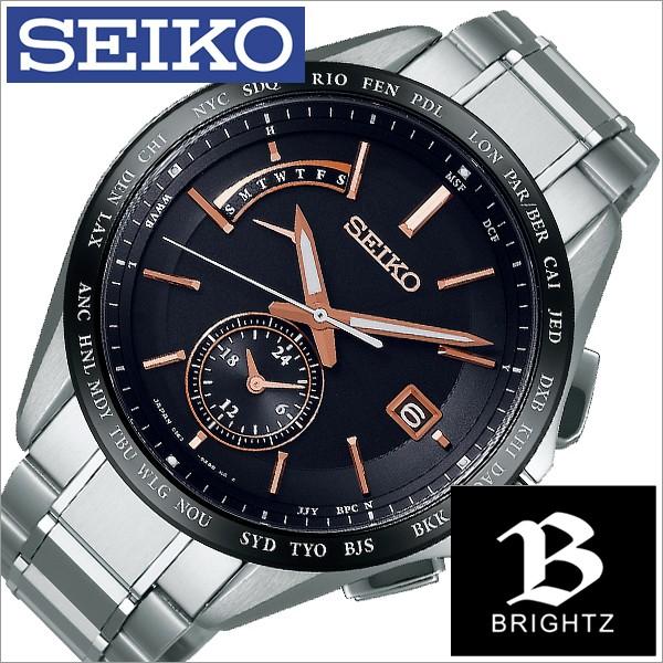 BRIGHTZ セイコー ブライツ 時計 SEIKO 腕時計 メンズ ブラック SAGA243 : 正規腕時計の専門店ウォッチラボ - 通販 - Yahoo!ショッピング