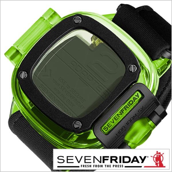 SEVENFRIDAY セブンフライデー 時計 ヘビービューティボックス 腕時計 Heavy-DutyBox2 メンズ グリーン SF ...