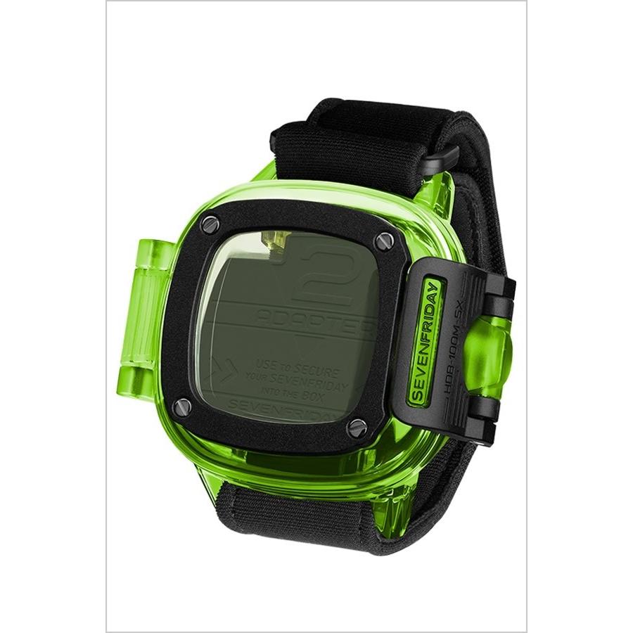 SEVENFRIDAY セブンフライデー 時計 ヘビービューティボックス 腕時計 Heavy-DutyBox2 メンズ グリーン SF ...