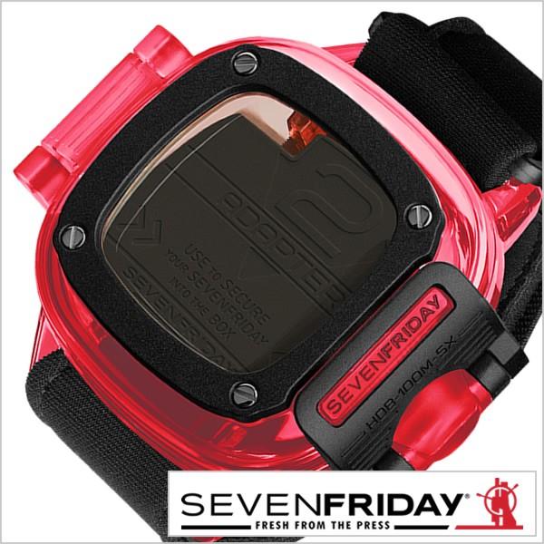 SEVENFRIDAY（セブンフライデー） 時計 ヘビービューティボックス 腕時計 Heavy-DutyBox2 メンズ レッド SF ...