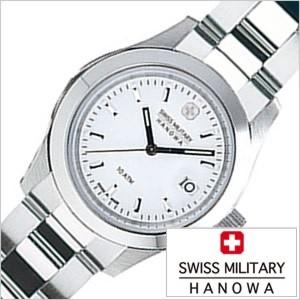 SWISS MILITARY HANOWA スイスミリタリー ハノワ エレガント 腕時計 時計 ELEGANT レディース ホワイト ML ...