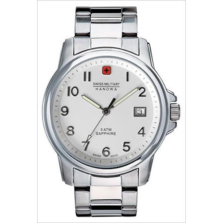 SWISS MILITARY HANOWA スイスミリタリー ハノワ クラシック 腕時計 時計 CLASSIC メンズ ホワイト ML-282 ...