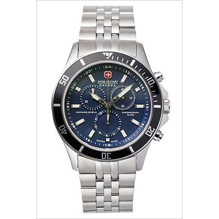 SWISS MILITARY HANOWA スイスミリタリー ハノワ フラッグシップ 腕時計 時計 FLAGSHIP メンズ ブルー ML ...