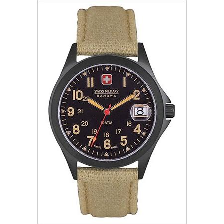 SWISS MILITARY HANOWA スイスミリタリー ハノワ クラシック 腕時計 時計 CLASSIC メンズ ブラック ML-388 ...