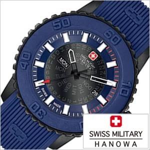 SWISS MILITARY HANOWA スイスミリタリー ハノワ トゥワイライト 腕時計 時計 TWILIGHT メンズ ブラック ML ...