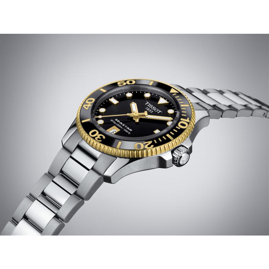 TISSOT T1202102105100 ティソ シースター1000 SEASTAR 1000 クオーツ 36mm T120.210.21.051.00 正規品 : ウォッチストアムーンF ...