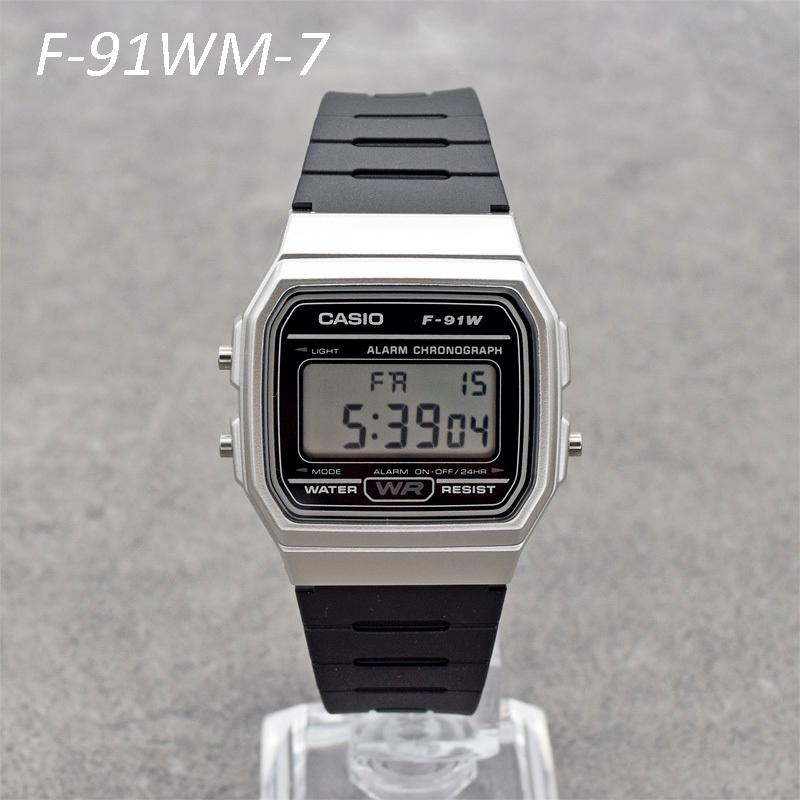 国内正規品 CASIO 軽量 薄型 デジタル 腕時計 メンズ レディース 子ども チープカシオ F-91W-1 F-91WM シリーズ :F-91W-3:la nature - 通販 ...