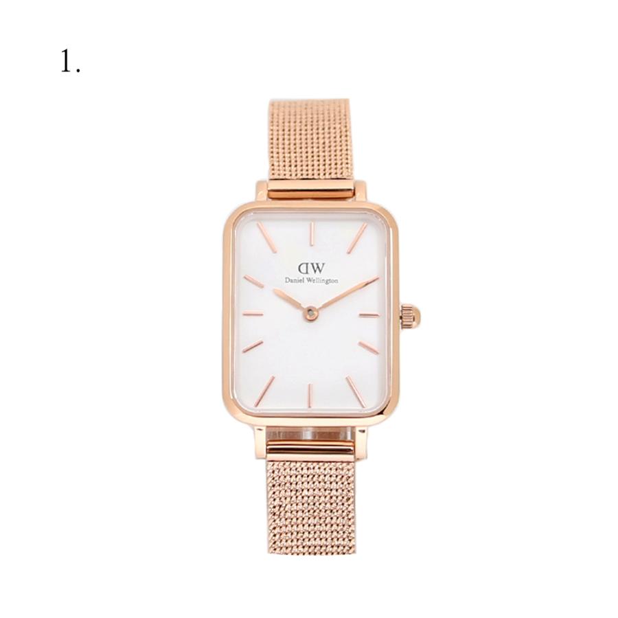 3年保証 ダニエルウェリントン 腕時計 レディース クオドロ プレスト 選べる5color DANIEL WELLINGTON QUADRO ...