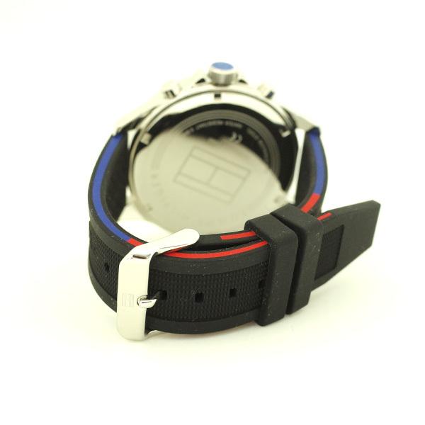 TOMMY HILFIGER 【並行輸入品】トミーヒルフィガー 腕時計 1791724 メンズ バンク BANK クォーツ ブラック クリス ...