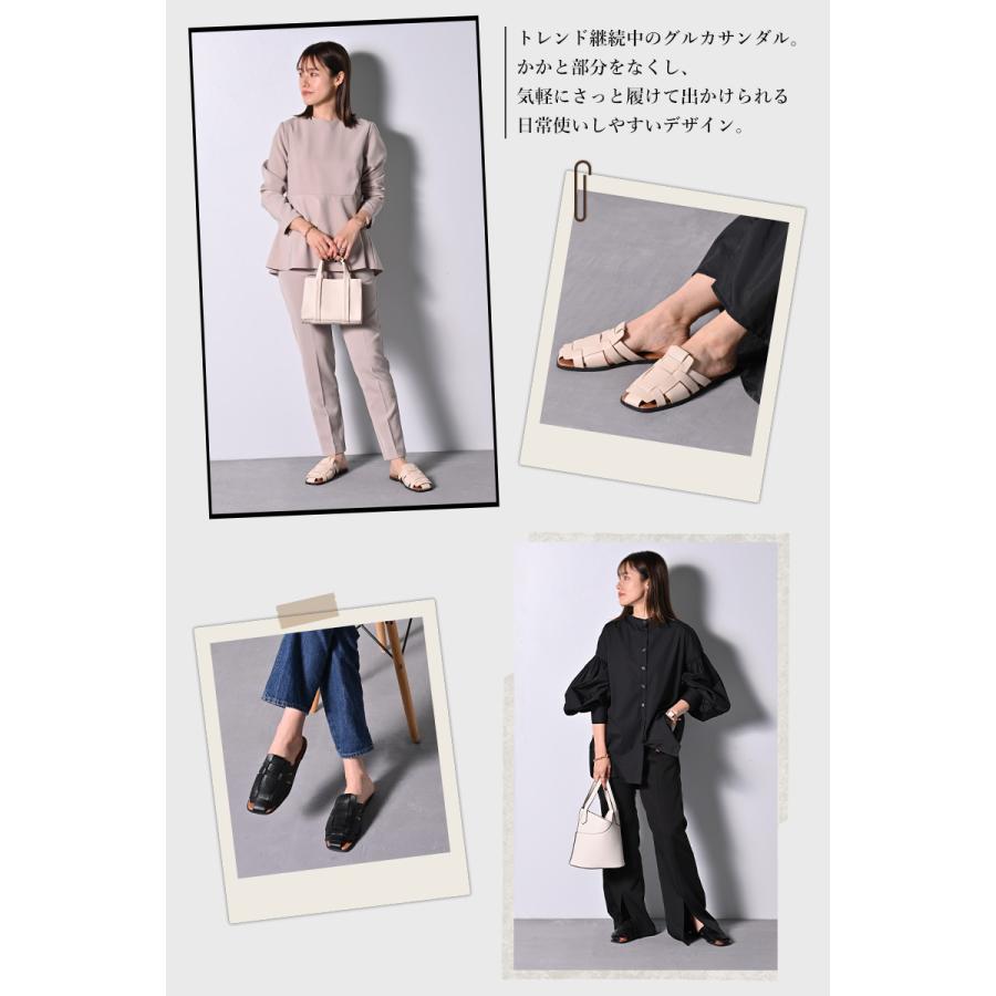 グルカサンダル フラットサンダル ミュール 履きやすい 靴 夏 パンプス 白 黒 おしゃれ シューズ サンダル レディース : emonRヤフーショッピング店 - 通販 - Yahoo!ショッピング