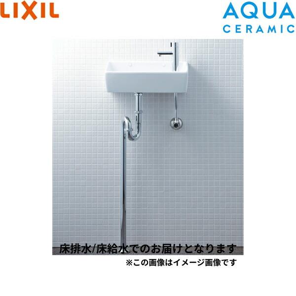 LIXIL YL-A35HB/BW1 リクシル LIXIL/INAX 狭小手洗シリーズ手洗タイプ 角形 床給水/床排水(Sトラップ) アクアセラミック ピュアホワイト 送料無料 : ハイカラン ...