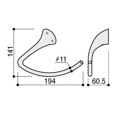 SA-860-XC カワジュン KAWAJUN タオルリング SA-86 Series : ハイカラン屋 - 通販 - Yahoo!ショッピング